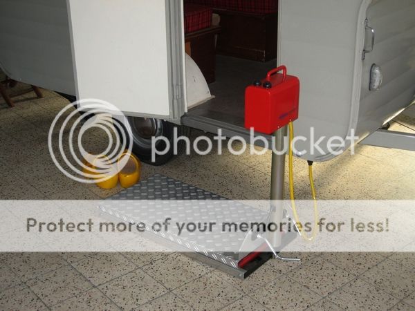 Demontabele stalift. - caravan-forum.nl