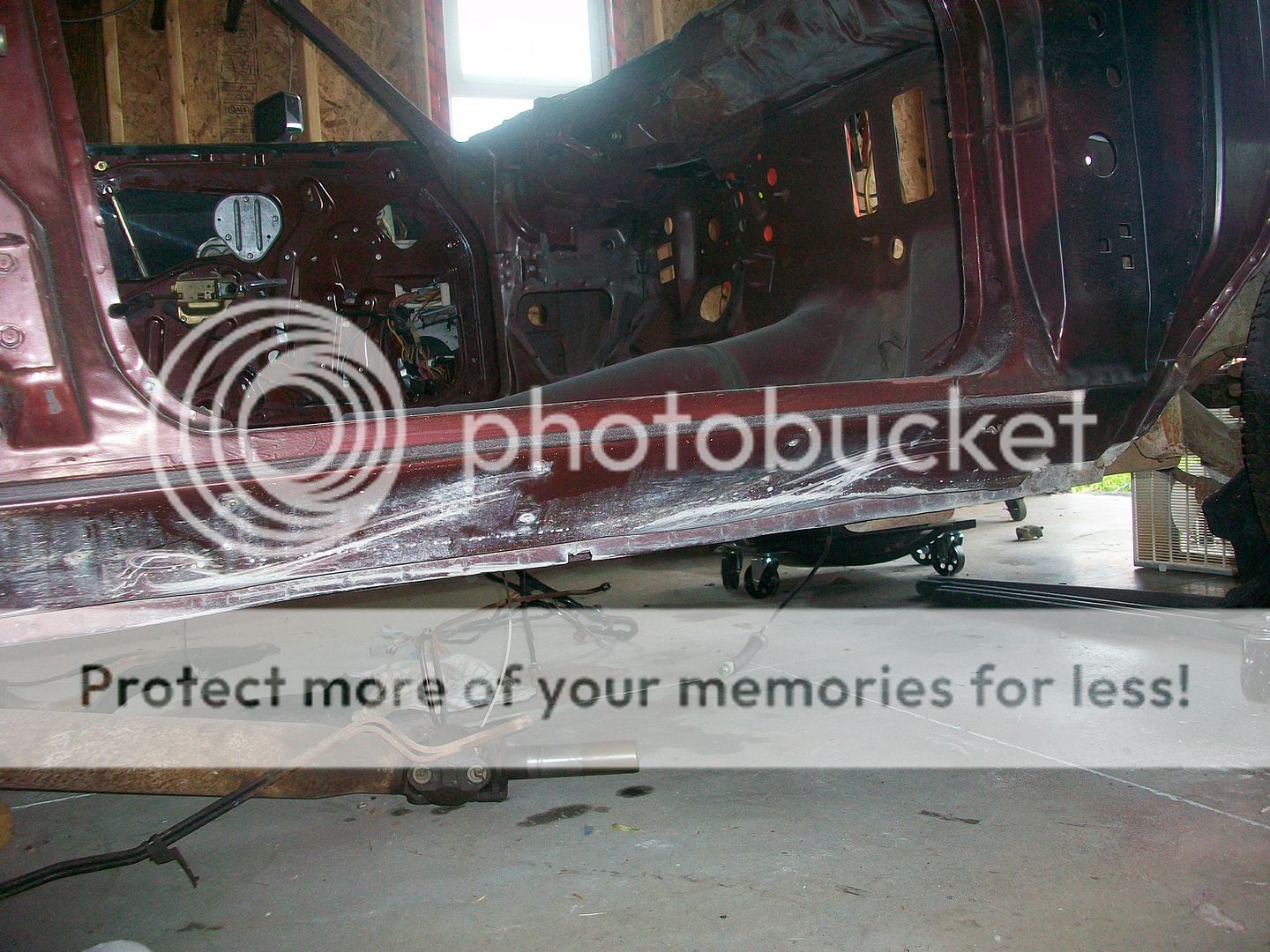 Dented rocker panel • How to Paint Your Own Car, Auto Body Discussion ...