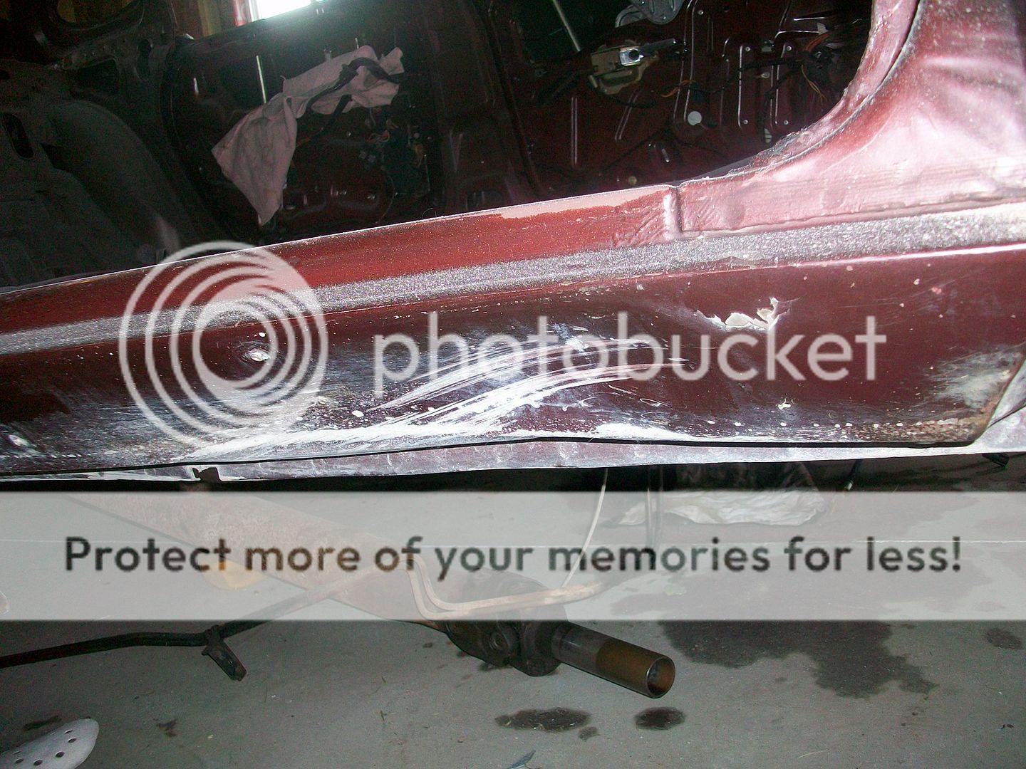 Dented rocker panel • How to Paint Your Own Car, Auto Body Discussion ...
