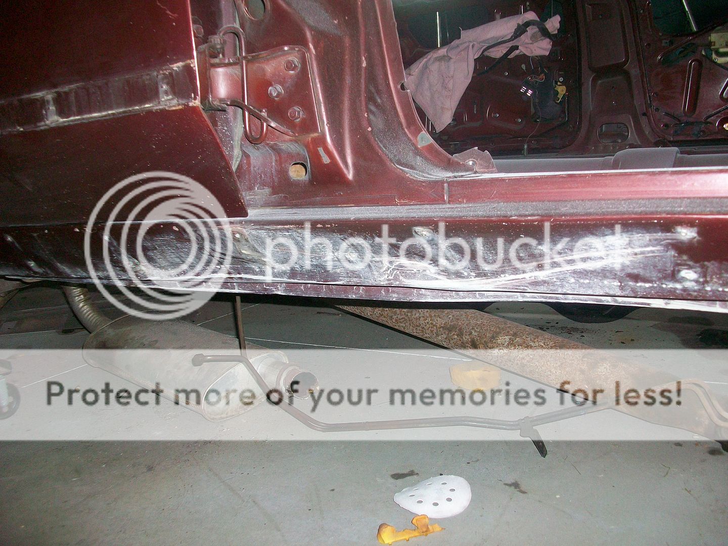 Dented rocker panel • How to Paint Your Own Car, Auto Body Discussion ...