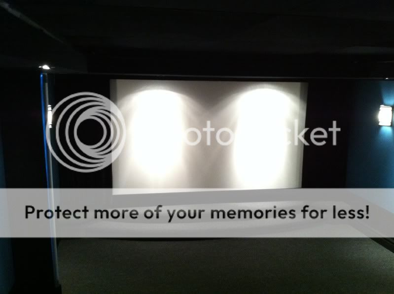 My motorized IR controlled curtain masking system | AVS Forum