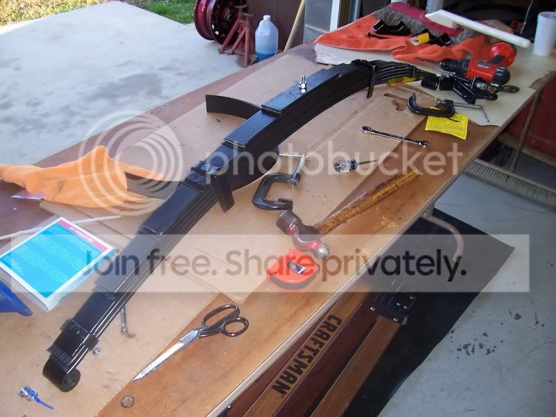 Teflon Leaf Spring Liners, worth it? - The Stovebolt Forum