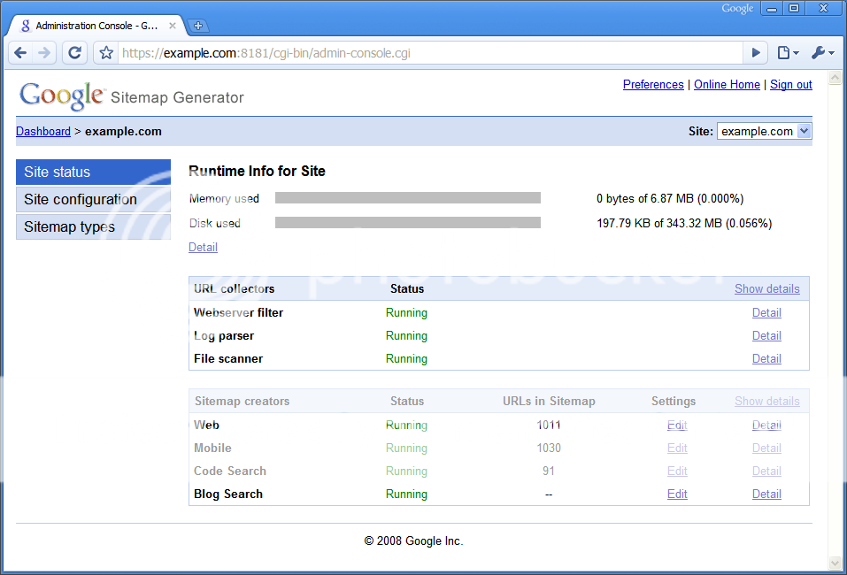Generador de sitemaps de Google | The Oterus blog