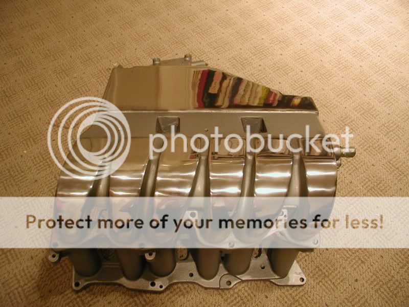 OBD I VR6 Upper+Lower Intake Manifold. Polished+Painted (Silver) | VW ...