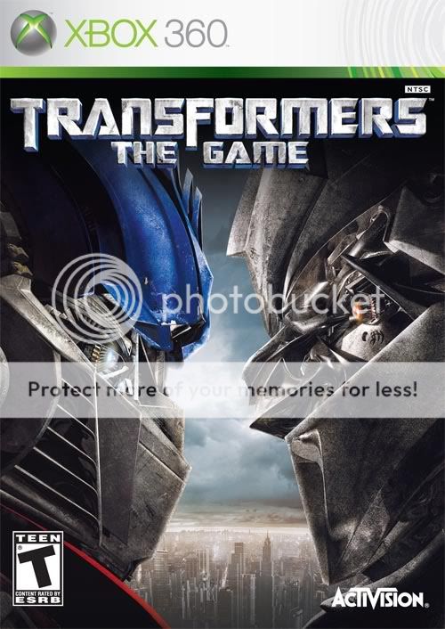 TRANSFORMERS:The Game Boxart | The Xbox Domain